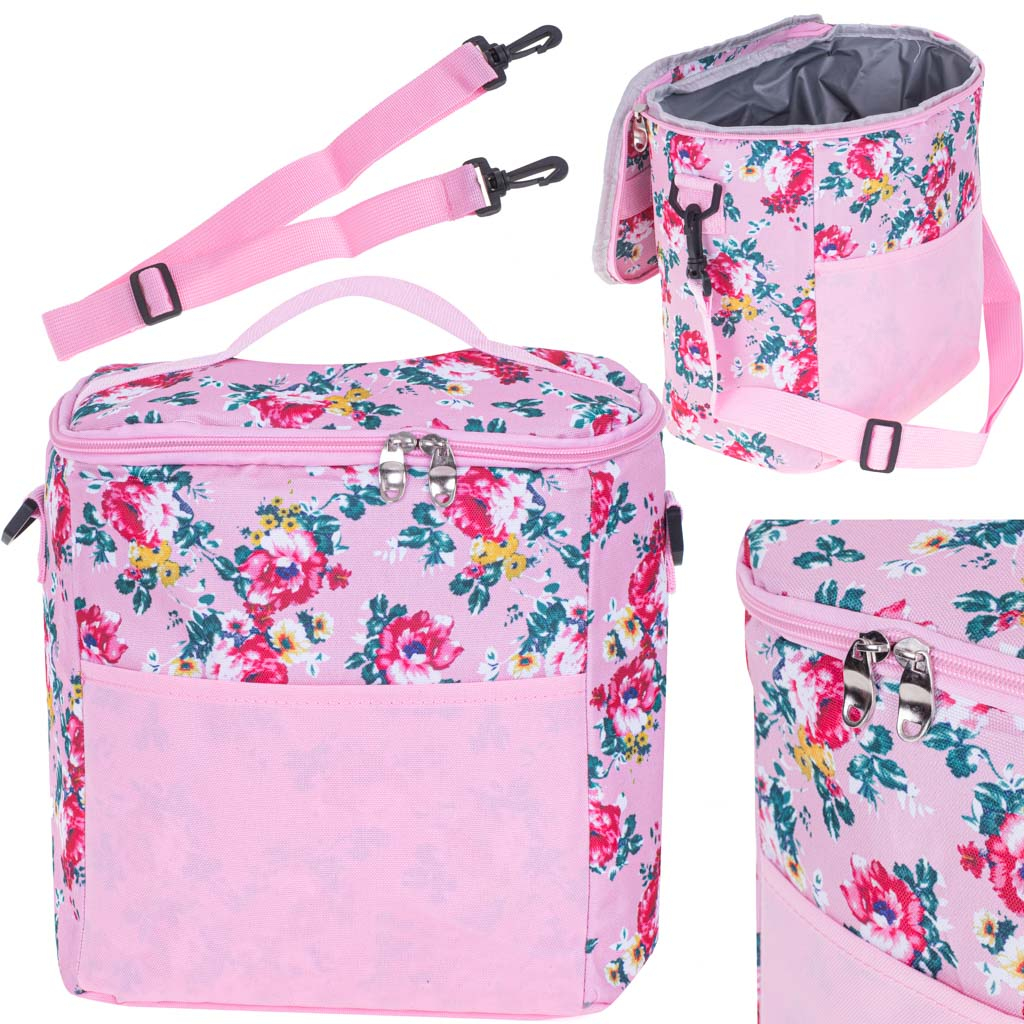 Geanta termoizolanta pentru picnic sau plaja, capacitate 11l, culoare ...