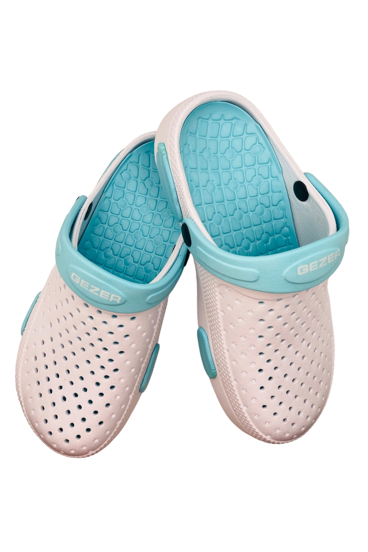 Saboti de gradina pentru dama din material EVA, alb, marime 37, cu ...